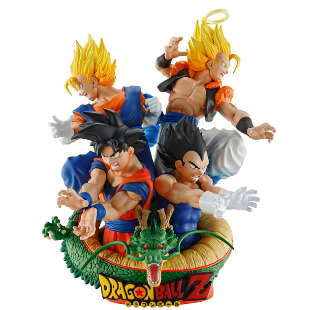 Dragon Ball Z - Figurine Goku & Vegeta - Petitrama DX Dracap Re Birth ...