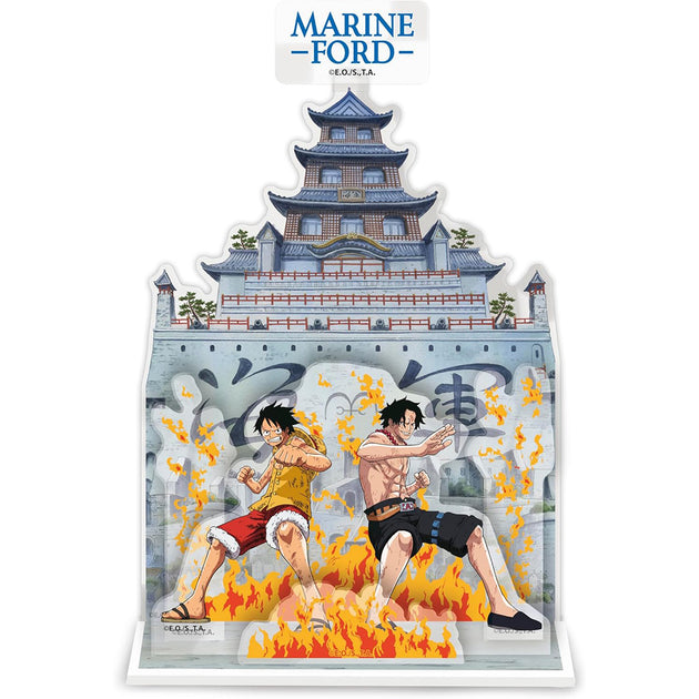 One Piece - Stand Acrylique Diorama - Marineford | Manganim