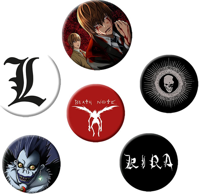 Death Note - Badges - Symboles Death Note | Manganim